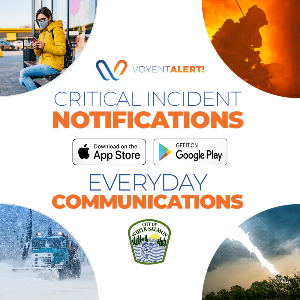 Voyent Alert! Notification System | White Salmon Washington