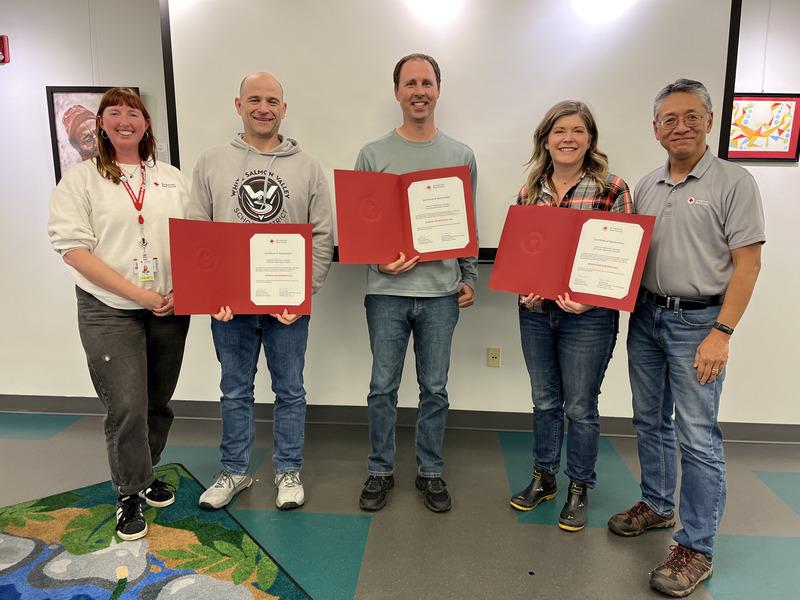 Honored to Partner with the Red Cross | White Salmon Washington